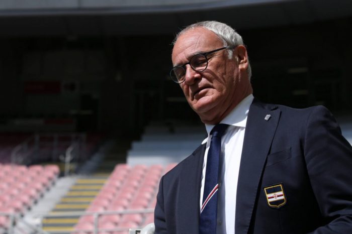 Ranieri announces departure from Samp