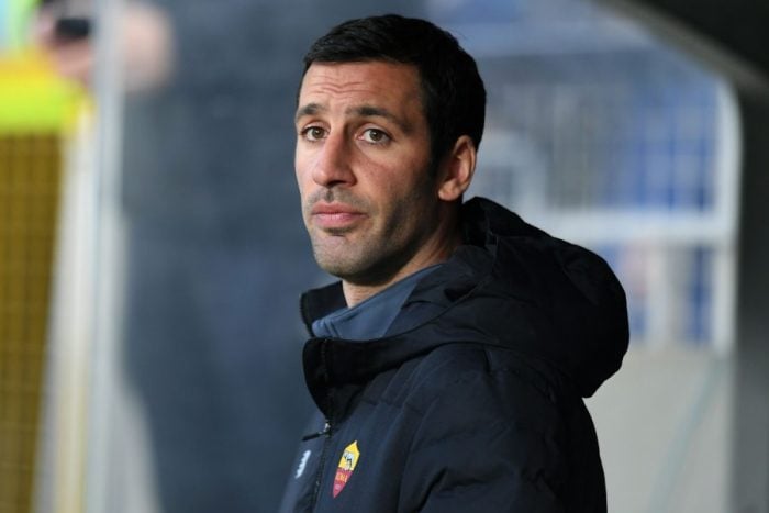 Roma assistant coach Salvatore Foti attends UEFA A coaching courses