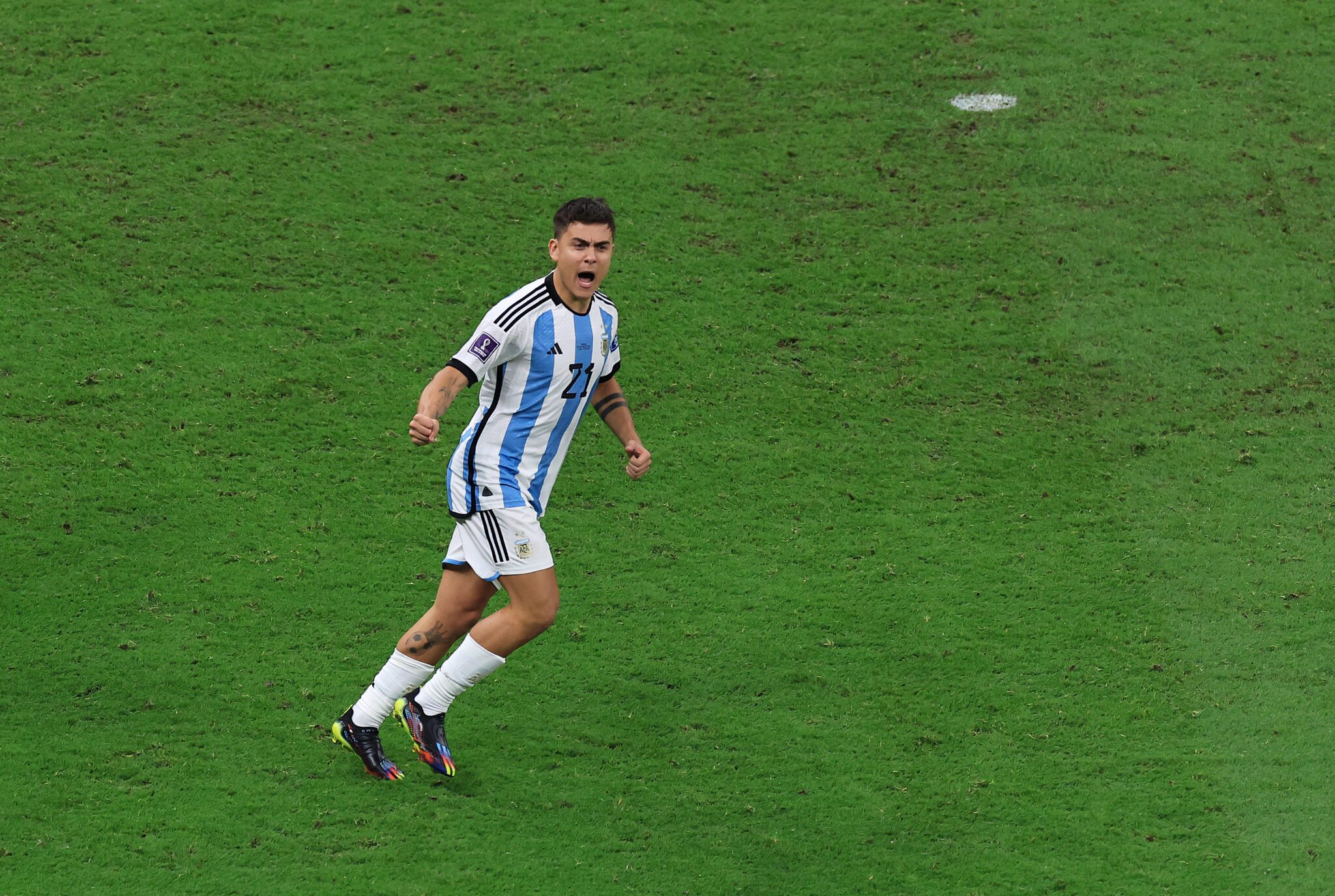 Dybala makes Roma history after World Cup win