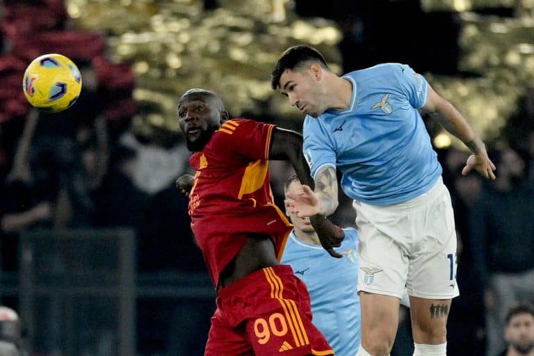 Lazio's Alessio Romagnoli after Rome derby: "A draw is better than a loss."