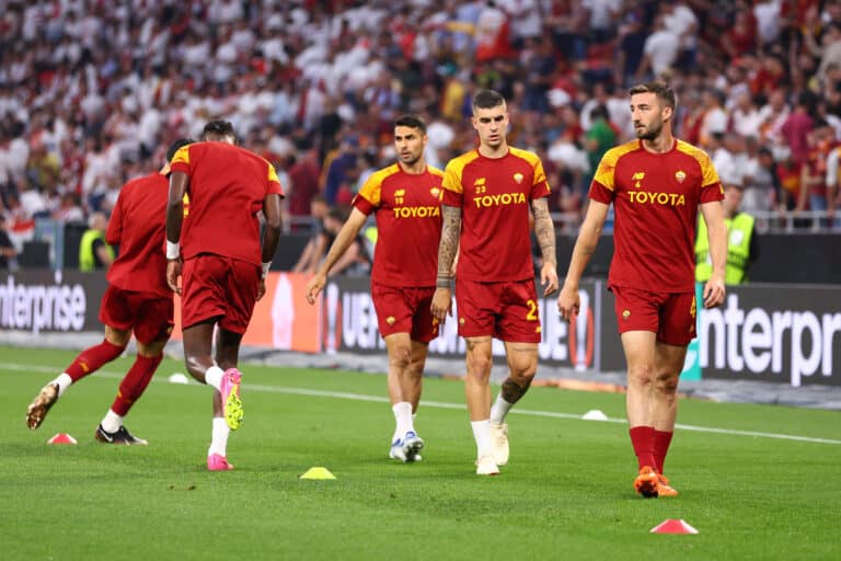 Cristante, Mancini return to Roma's starting line-up