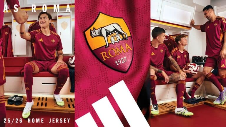 Official: Roma unveil 25/26 kit