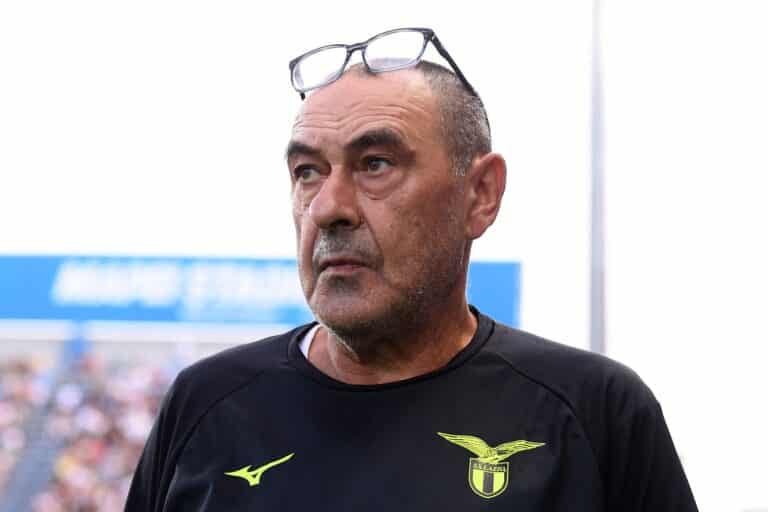 Sarri: "I was furious after the derby defeat."