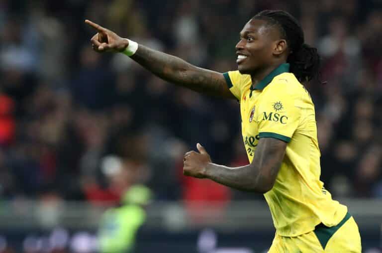 Rafael Leao available for Milan-Roma