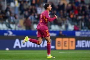 Devyne Rensch speaks after Roma's comeback win